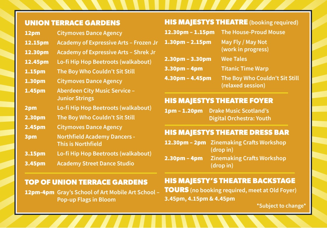 Light the Blue: Family Arts Day | Aberdeen Performing Arts